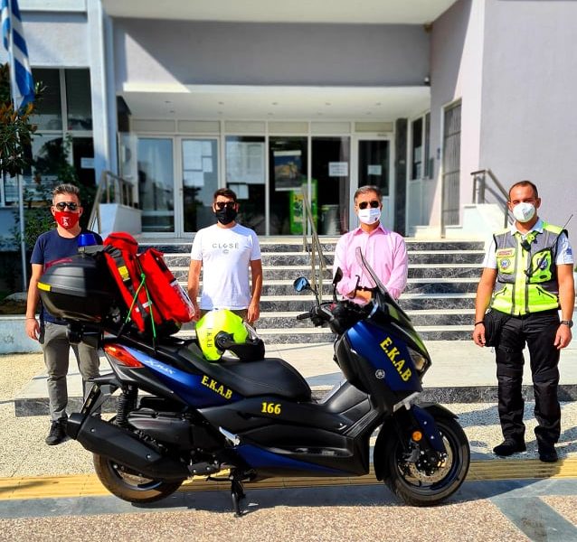 Η μηχανή ταχείας κυκλοφορίας του ΕΚΑΒ στη Νιγρίτα – Φωνή της Βισαλτίας